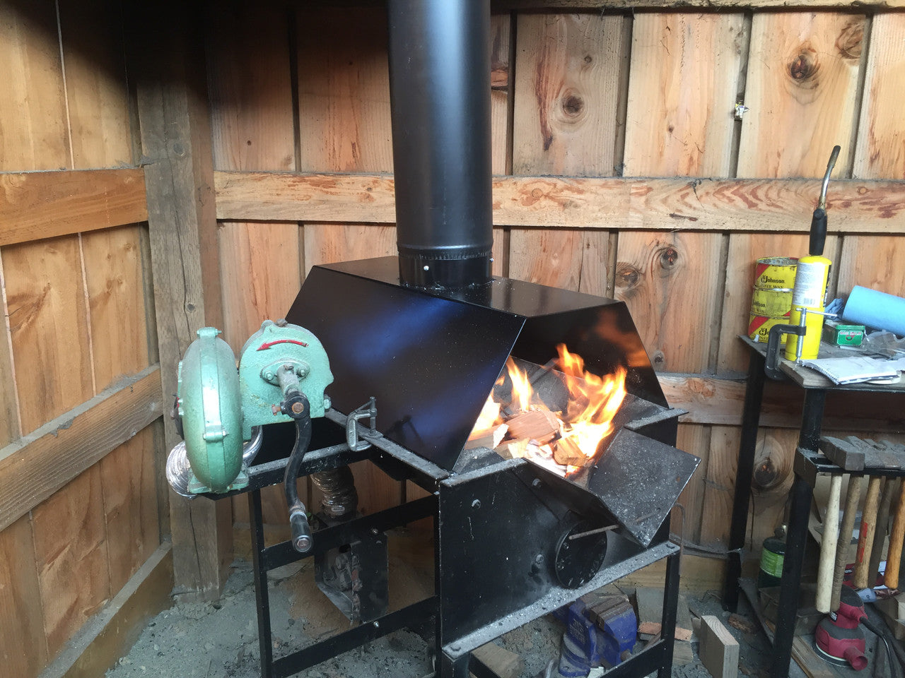 Fullsize Whitlox Wood-Fired Forge – Whitlox Forge